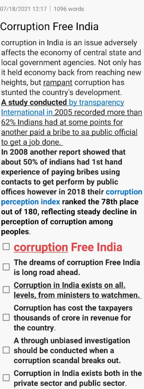 Corruption In India – India NCC