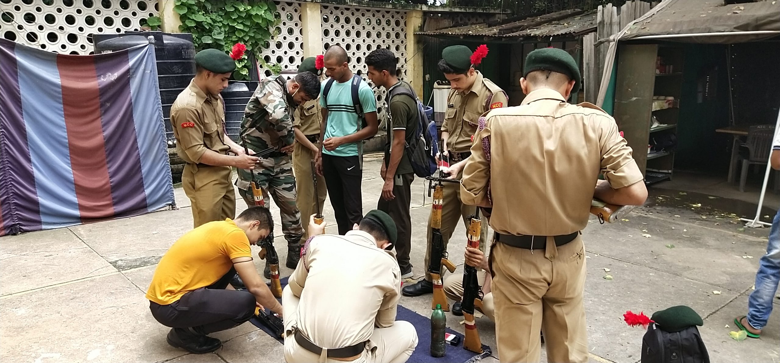 Rifle Handling – India NCC