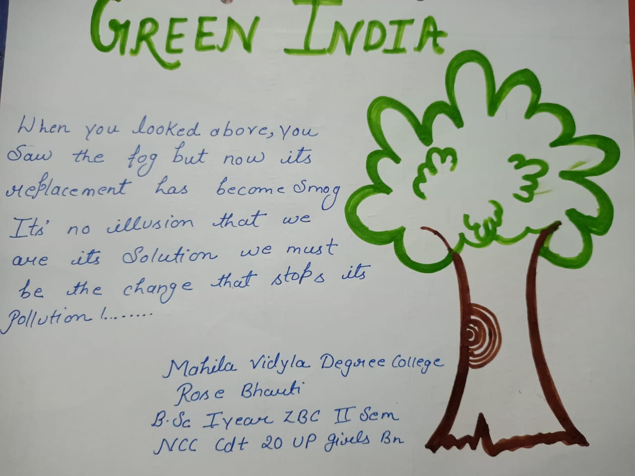 Green India – India NCC