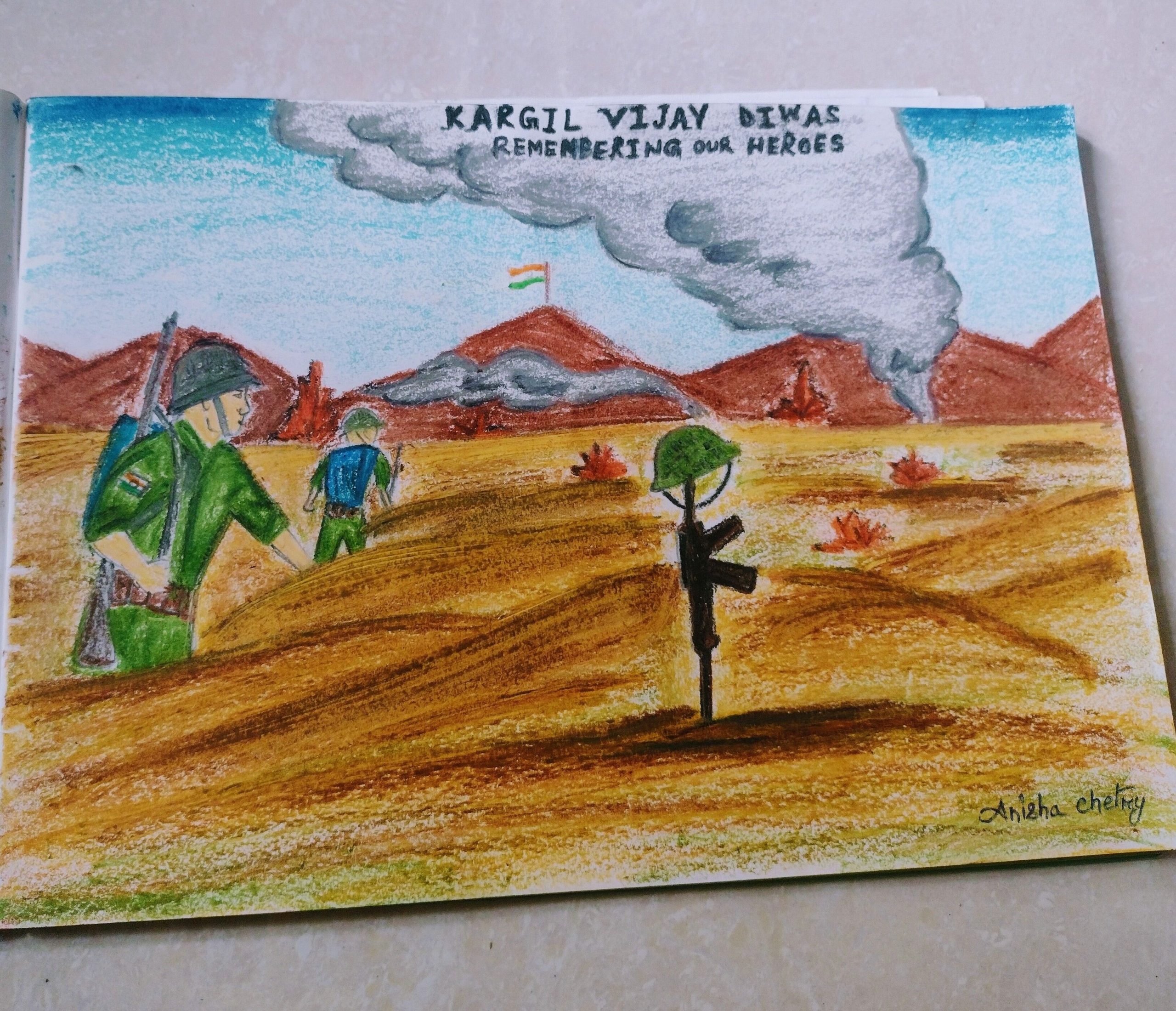 Swarnim vijay varsh Drawing – India NCC