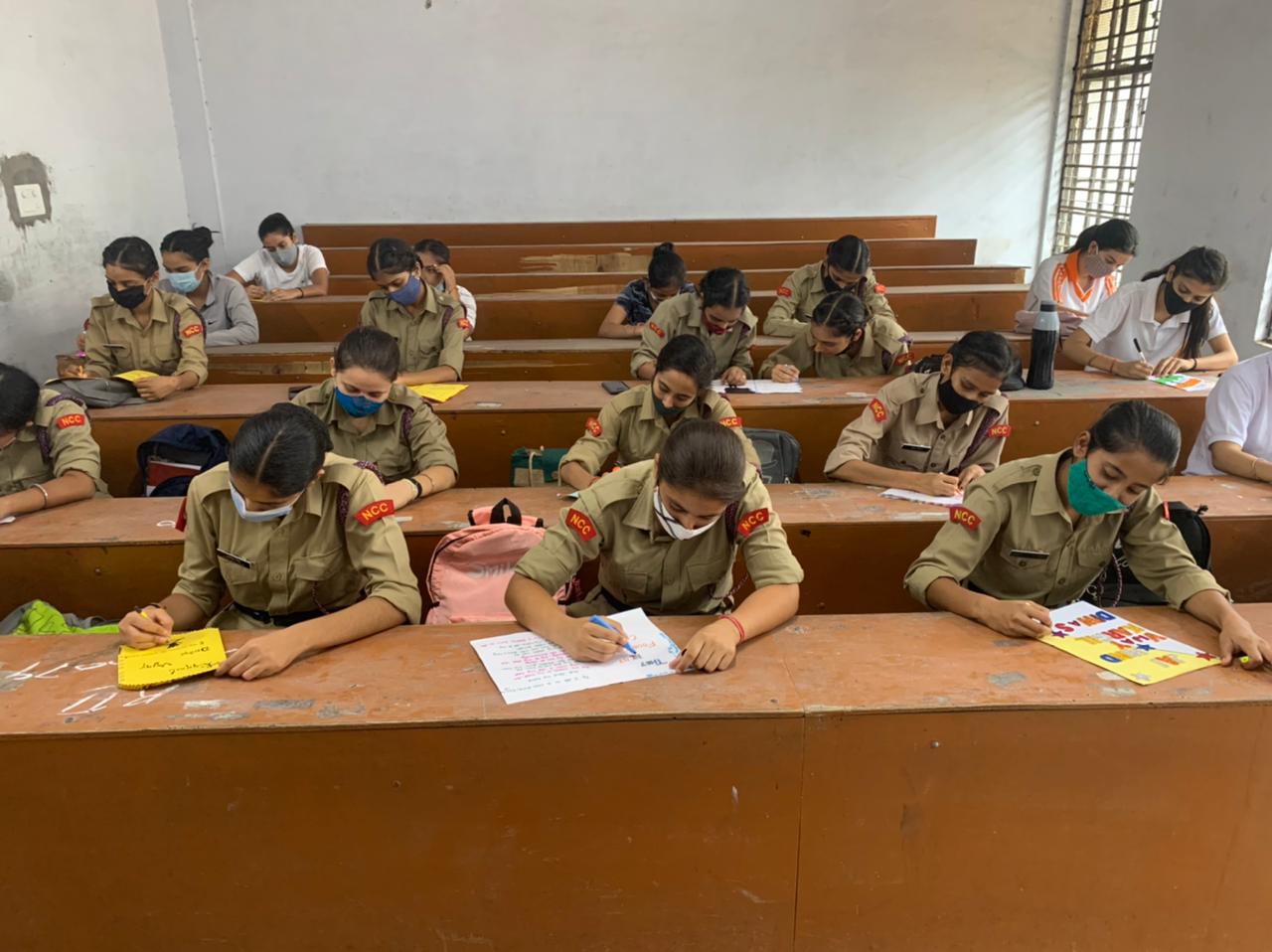 Poster making – India NCC