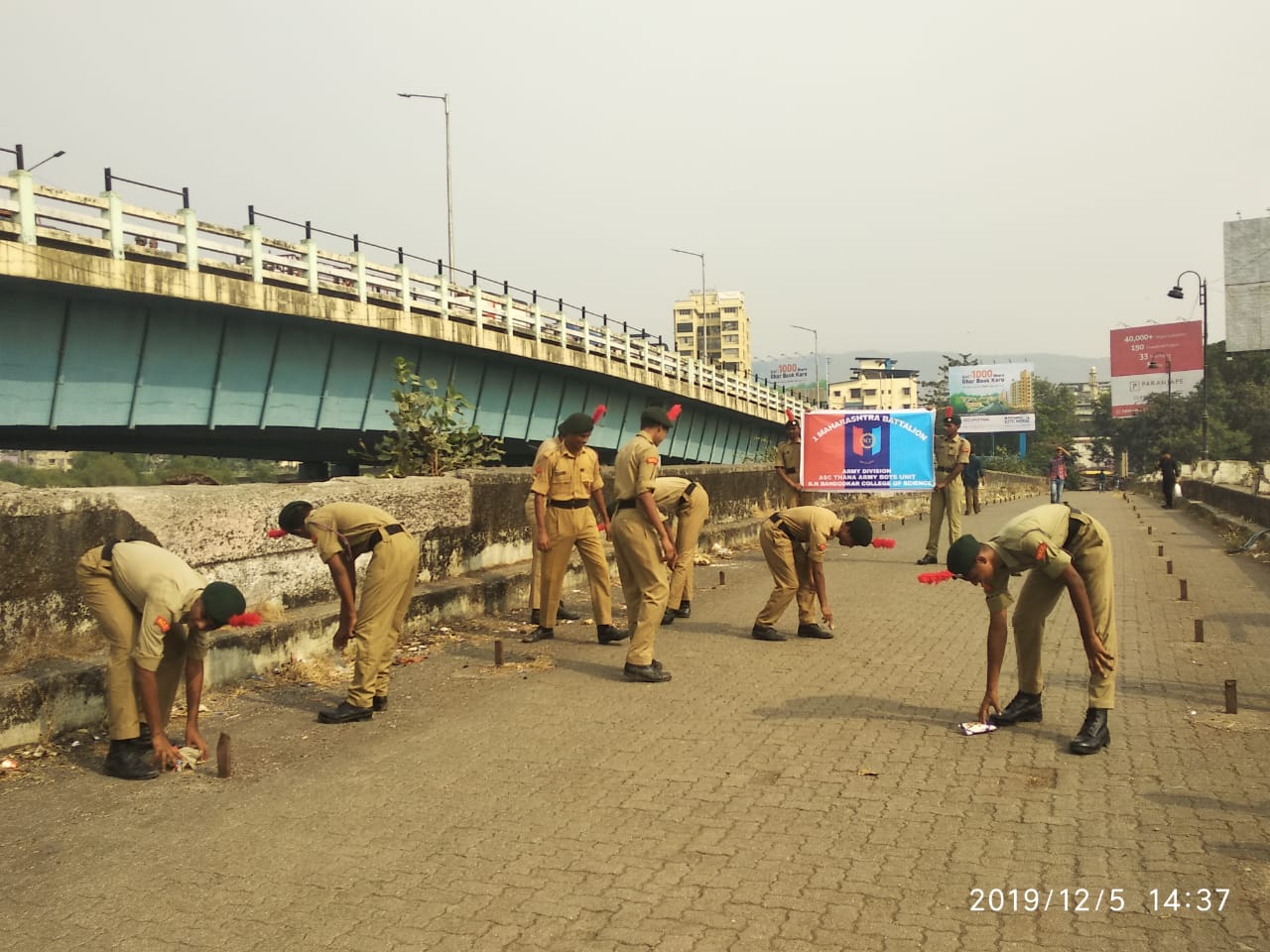 Cleanliness awareness program – India NCC