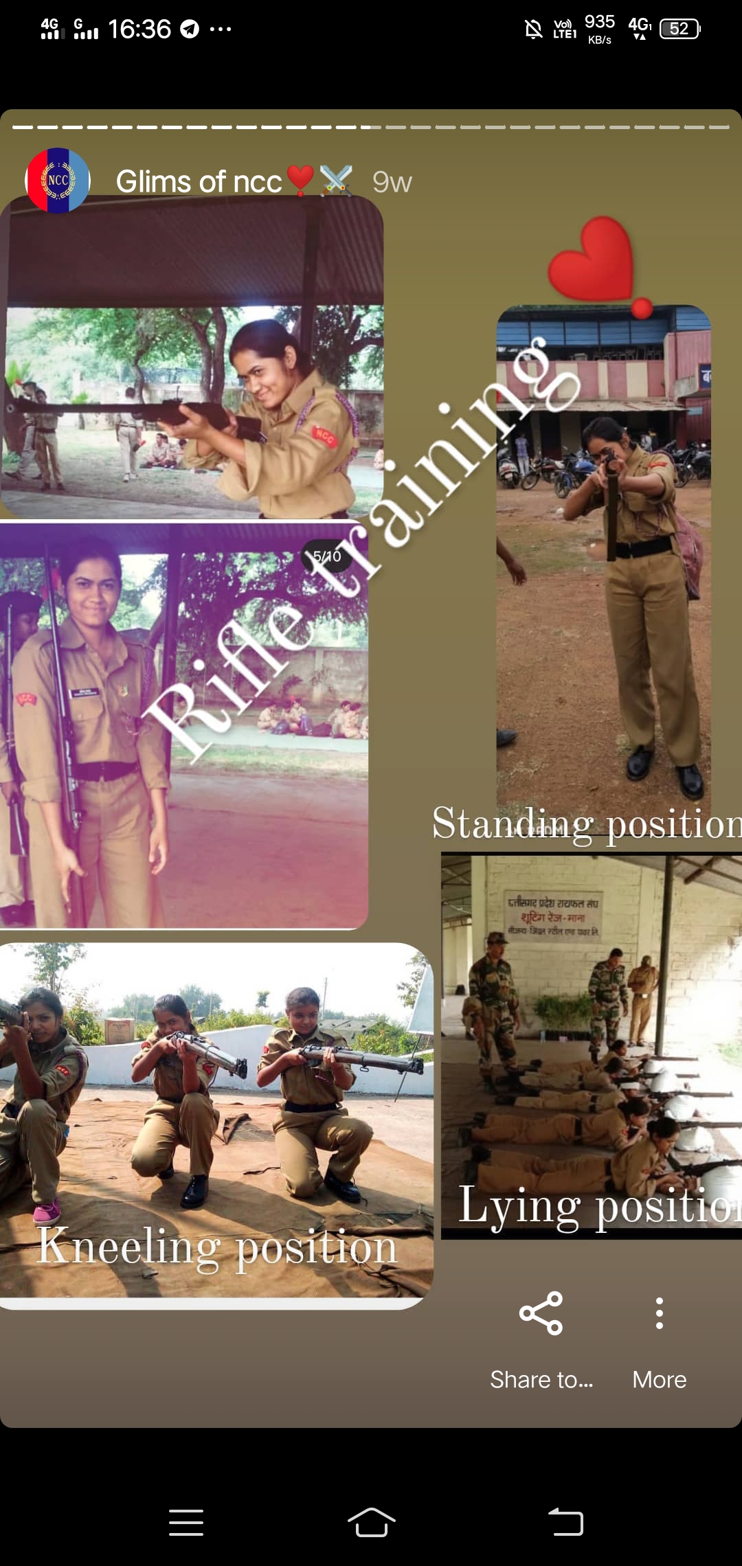 Ncc rifle training – India NCC