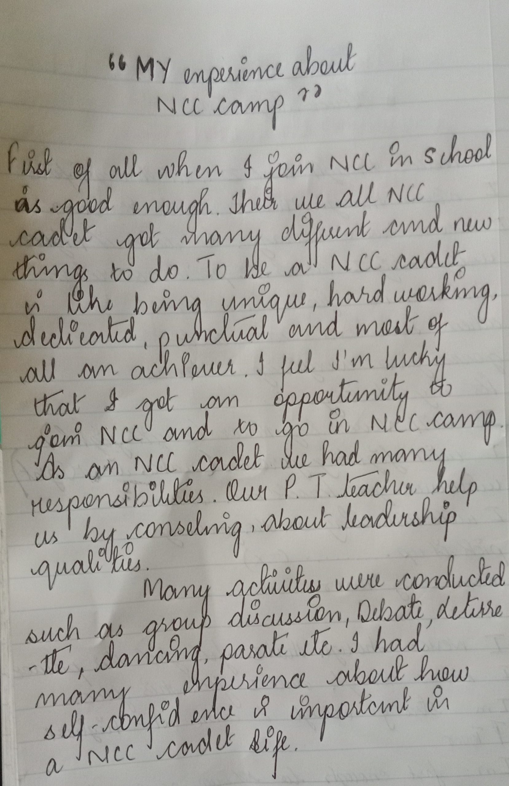 plog run (fit india movement and swachh bharat ) – India NCC