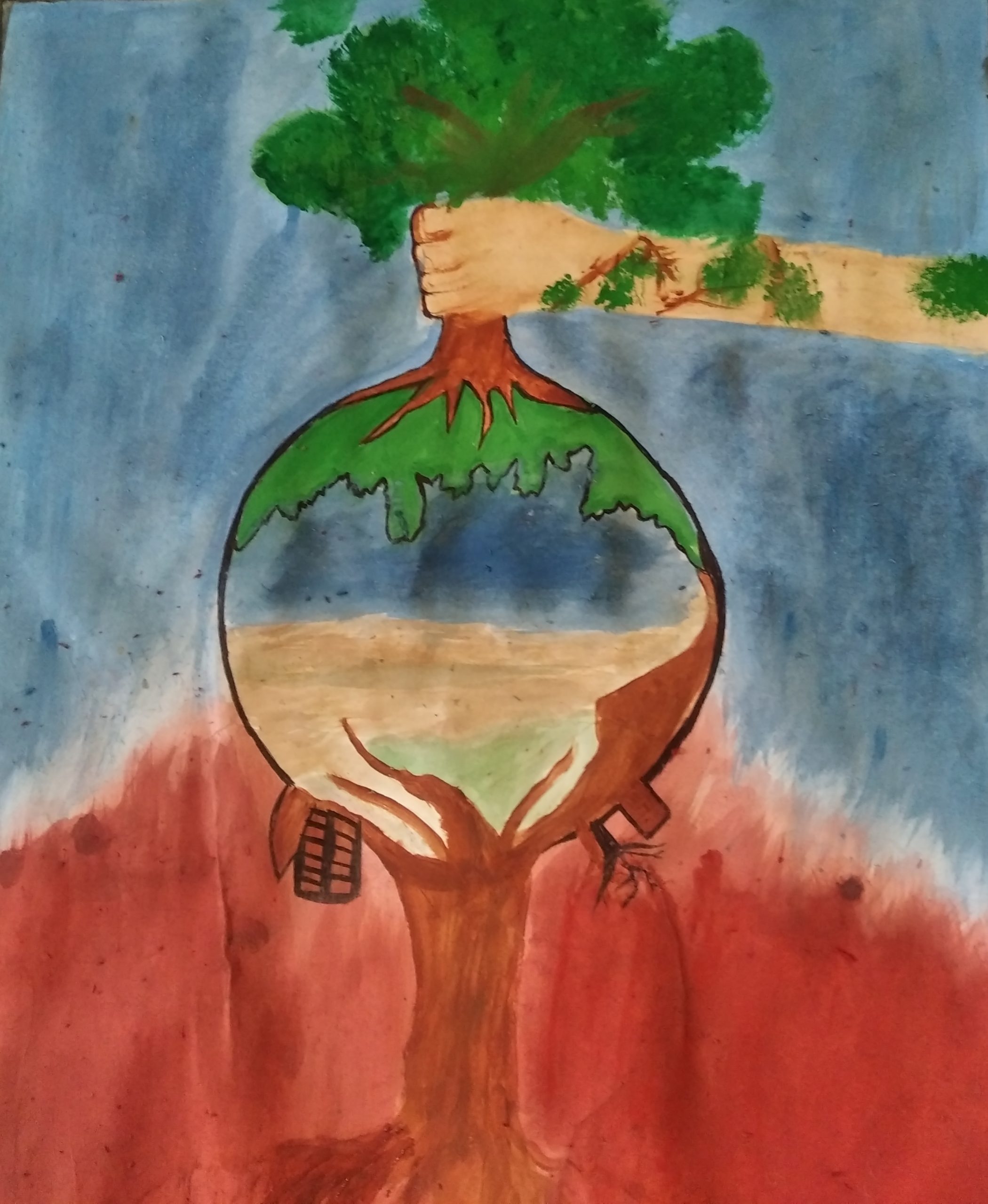 Save tree save earth – India NCC