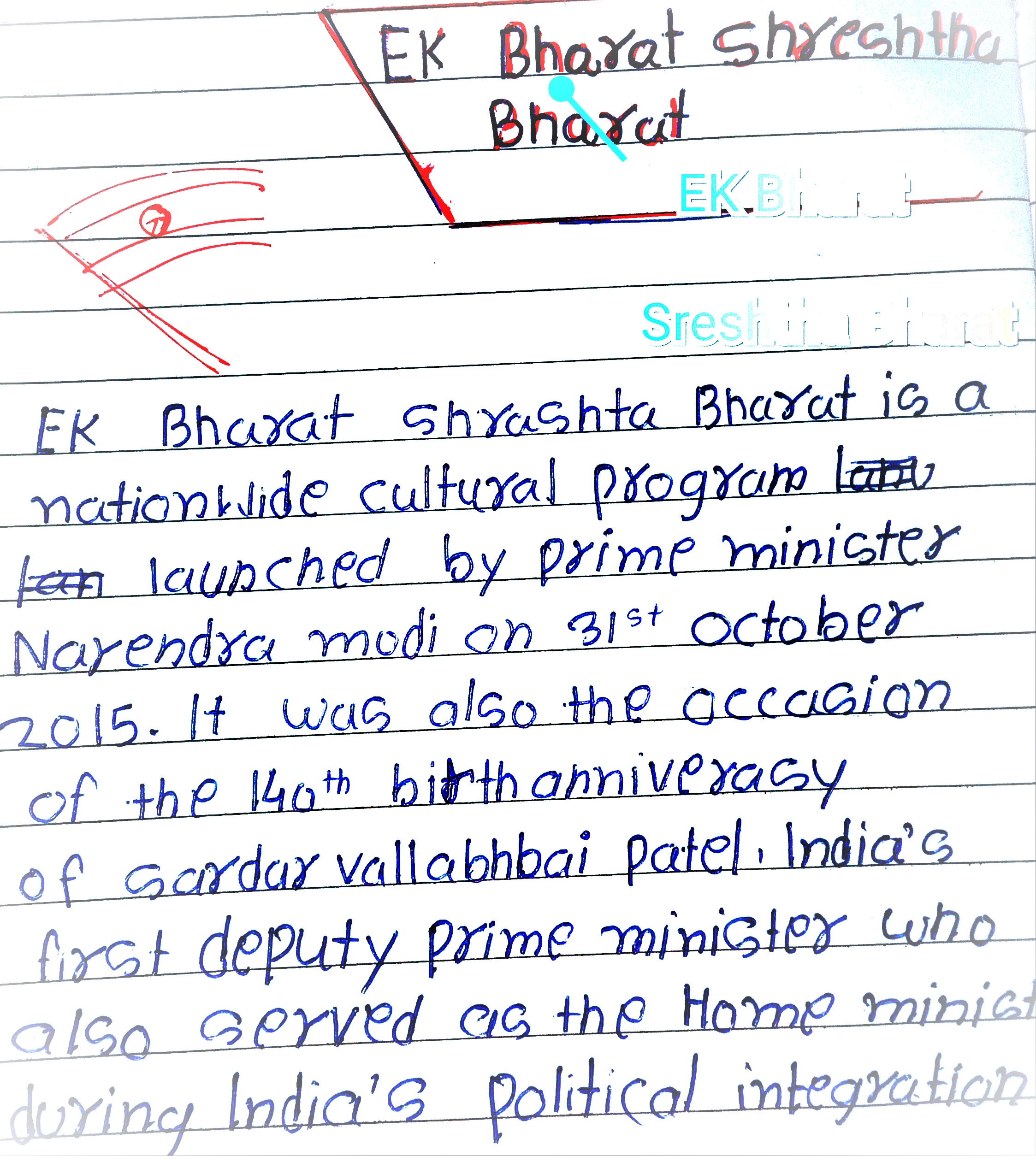 EK Bharat Shreshtha Bharat – India NCC