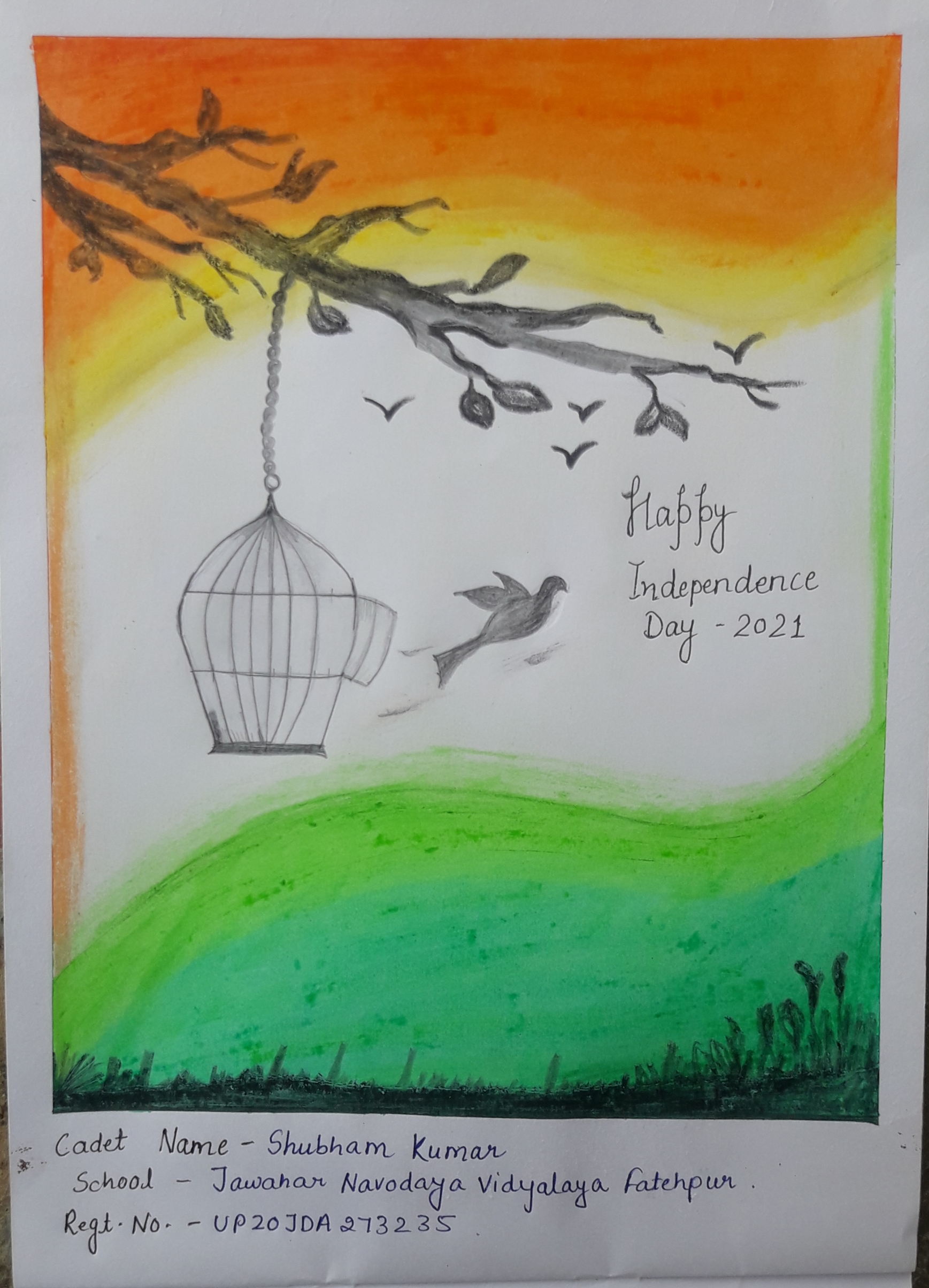 Independence Day – Painting – India NCC