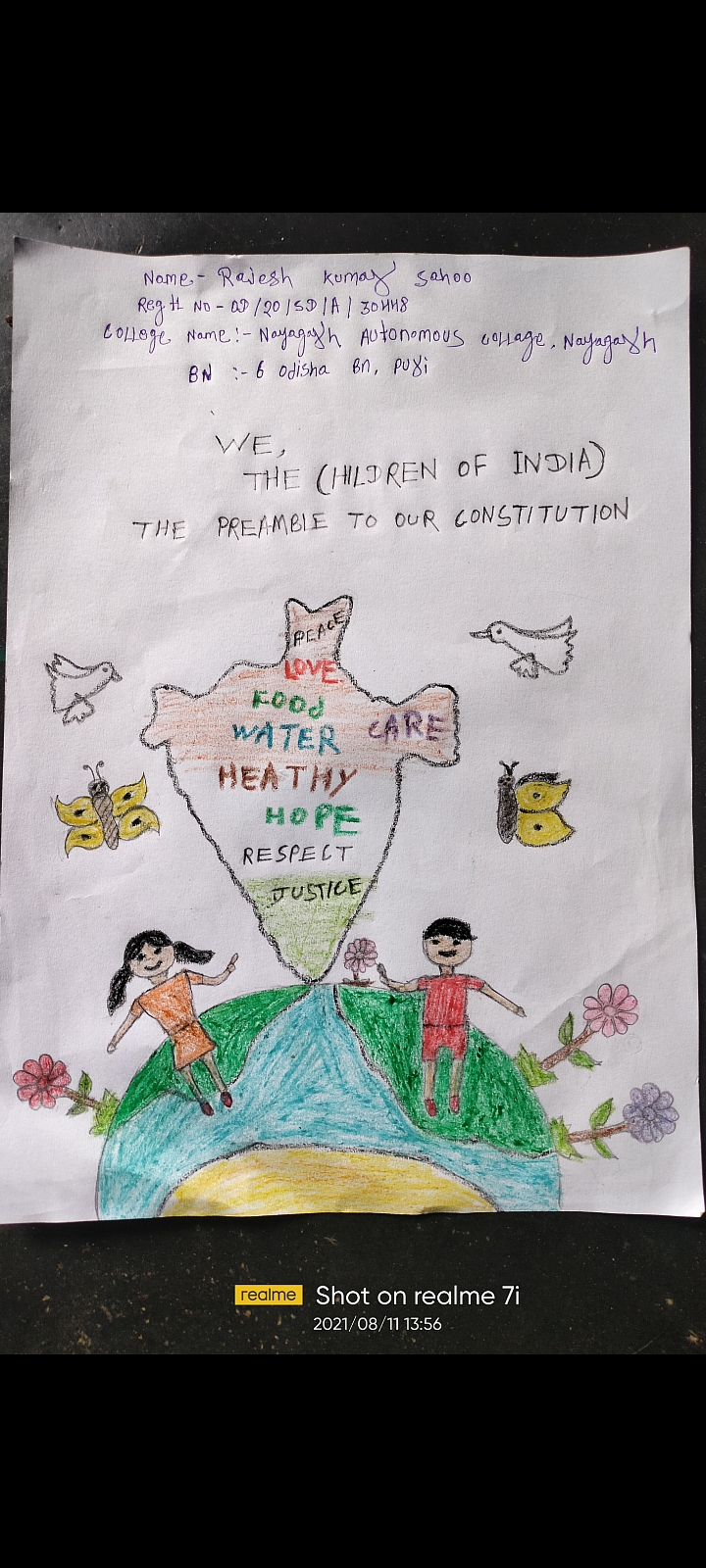 Poster making – India NCC