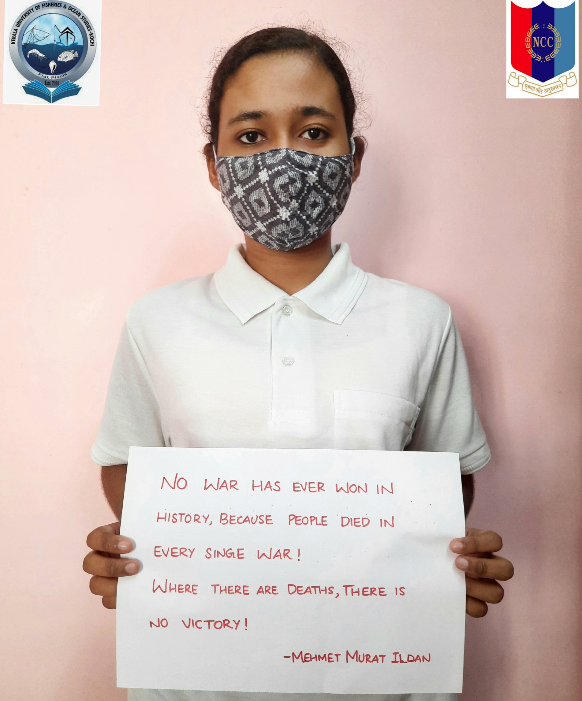 Placard making – India NCC