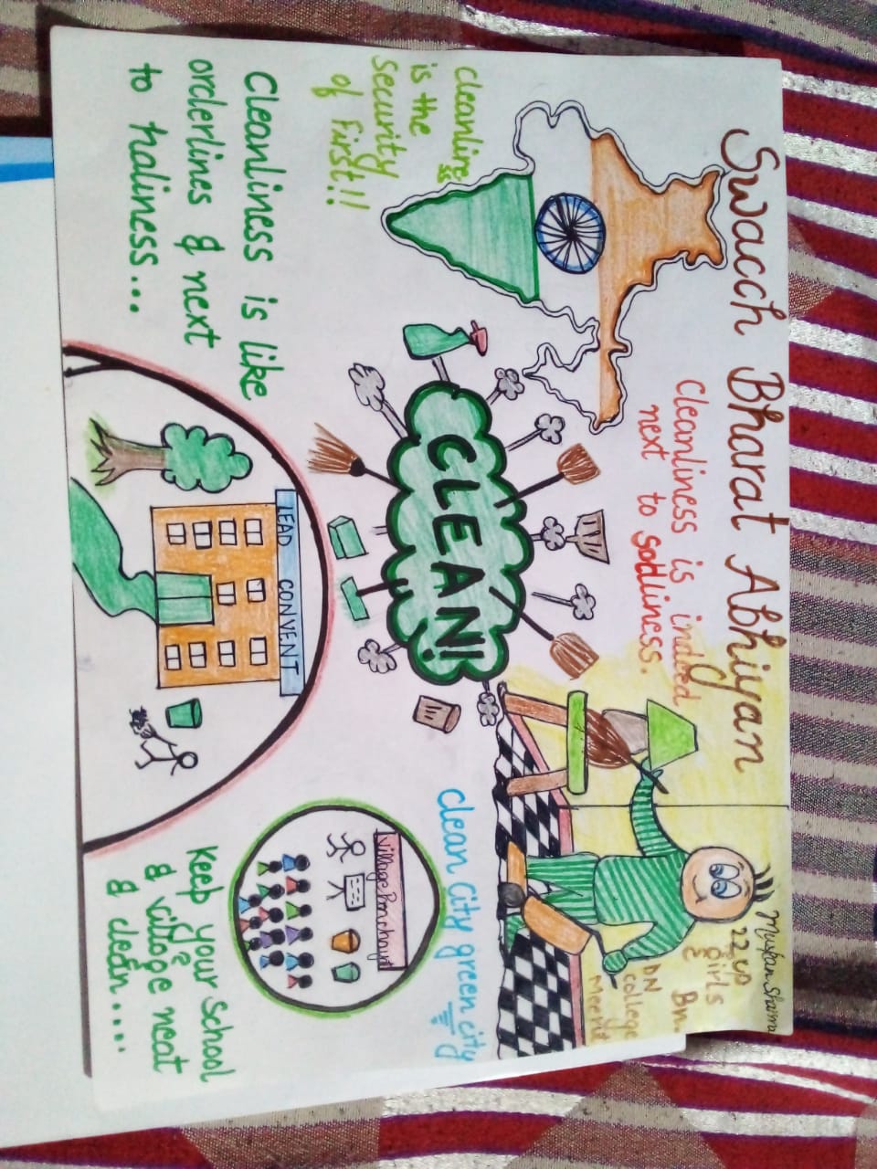 Clean India mission – India NCC