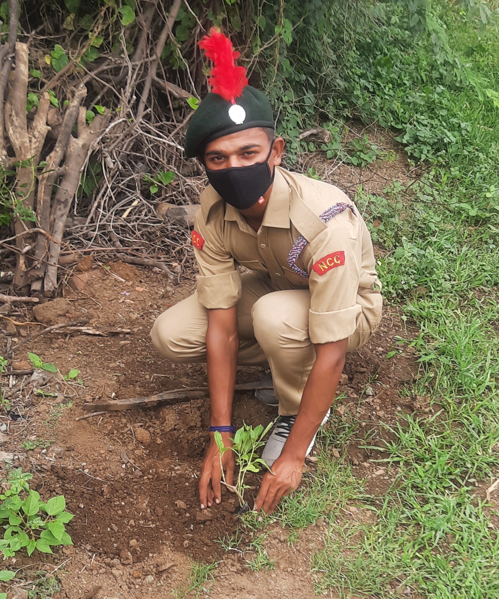 Save the tree – India NCC