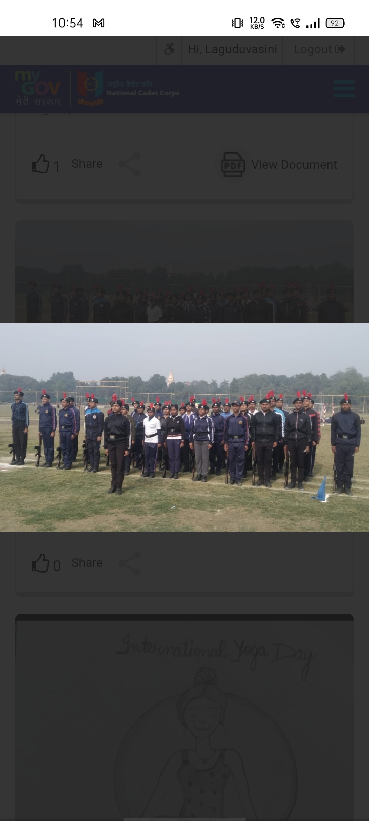 NCC training – India NCC
