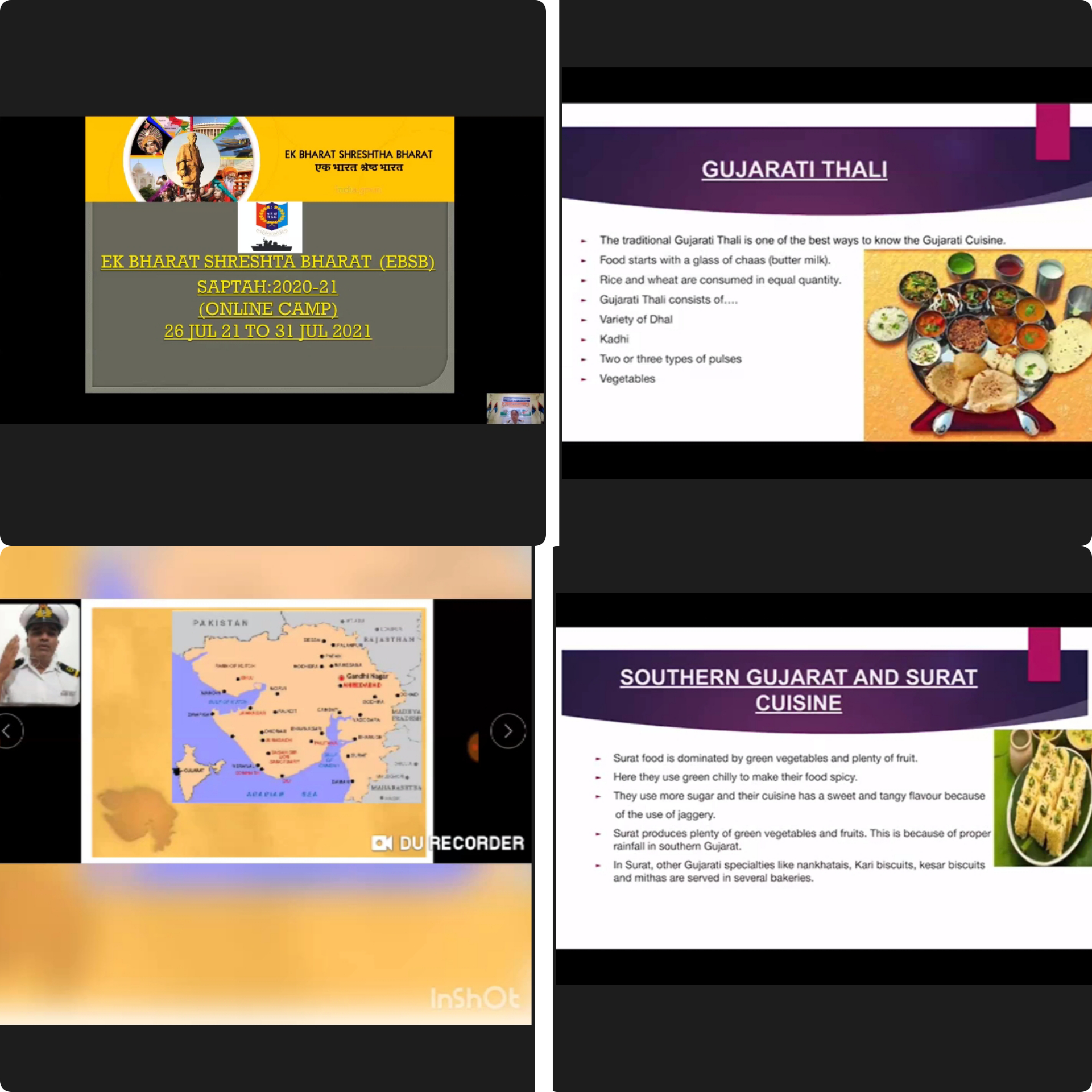 EBSB online camp – India NCC