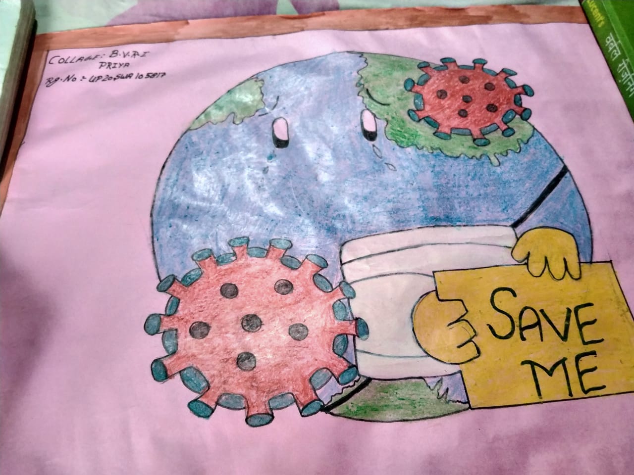 covid 19 poster – India NCC