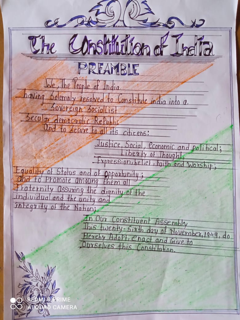 Preamble of India – India NCC