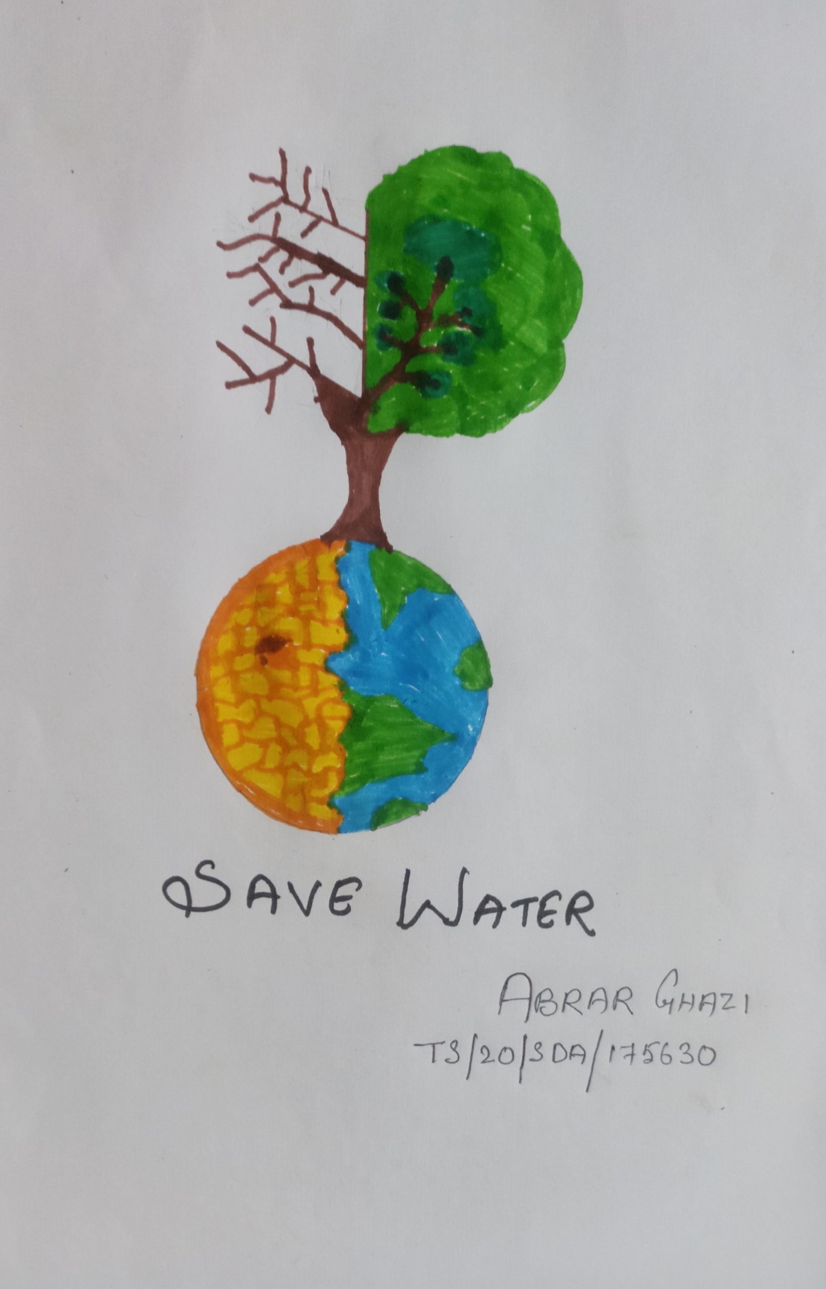 SAVE WATER – India NCC