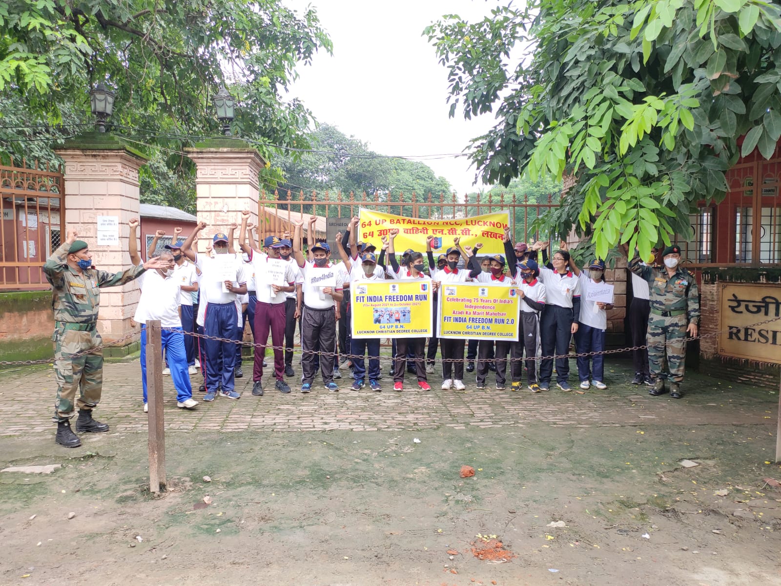 Fit India Freedom Run(Pledge) – India NCC