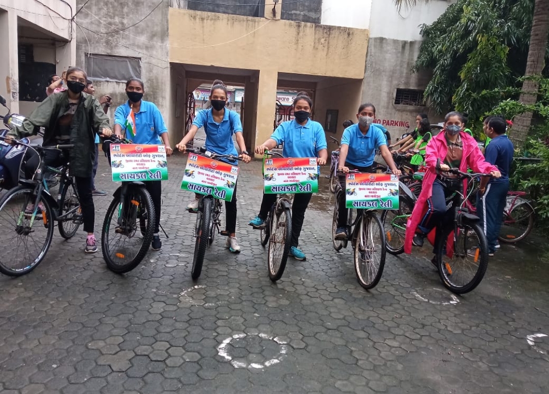 Cycle rally – India NCC
