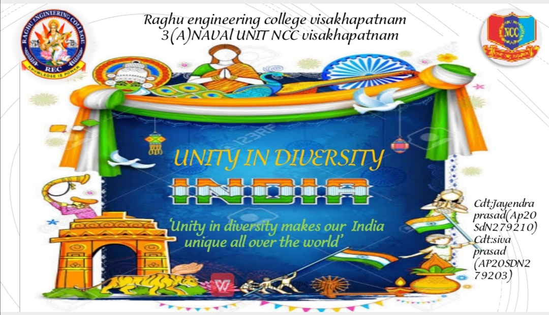 Unity in diversity – India NCC
