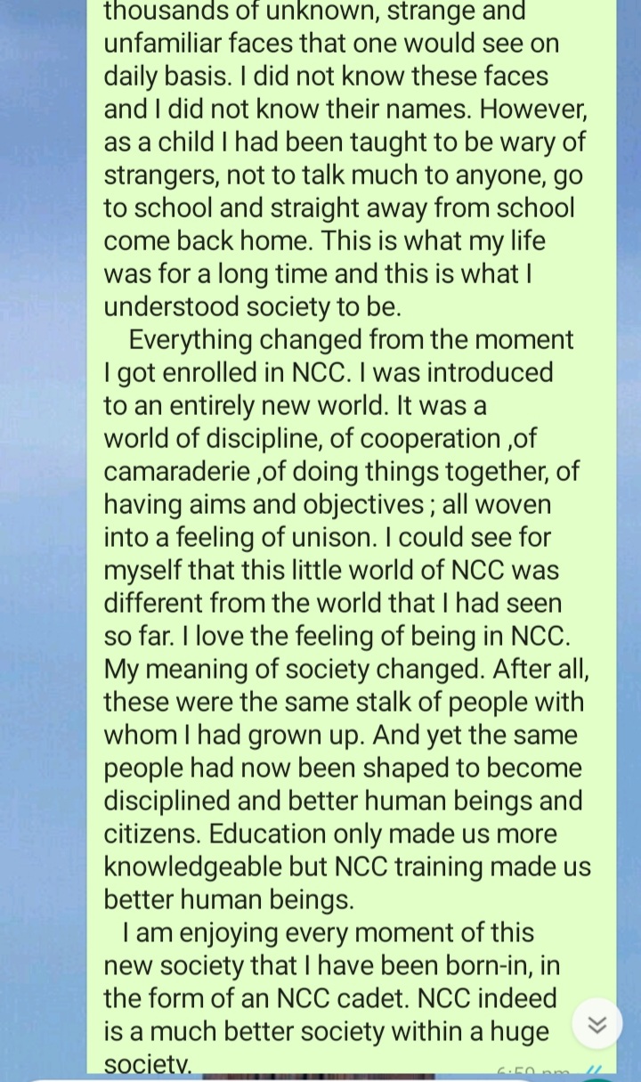 Ncc life – India NCC