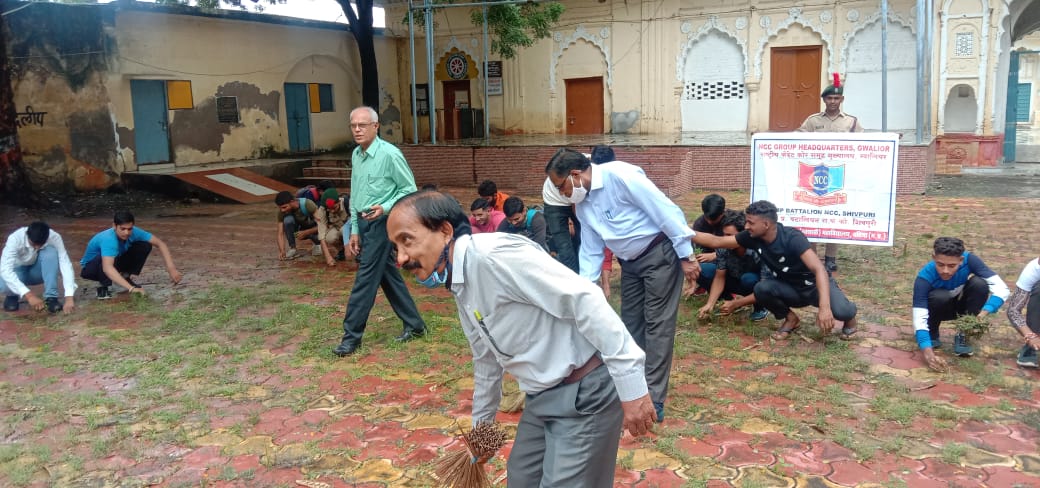 Cleaning program – India NCC