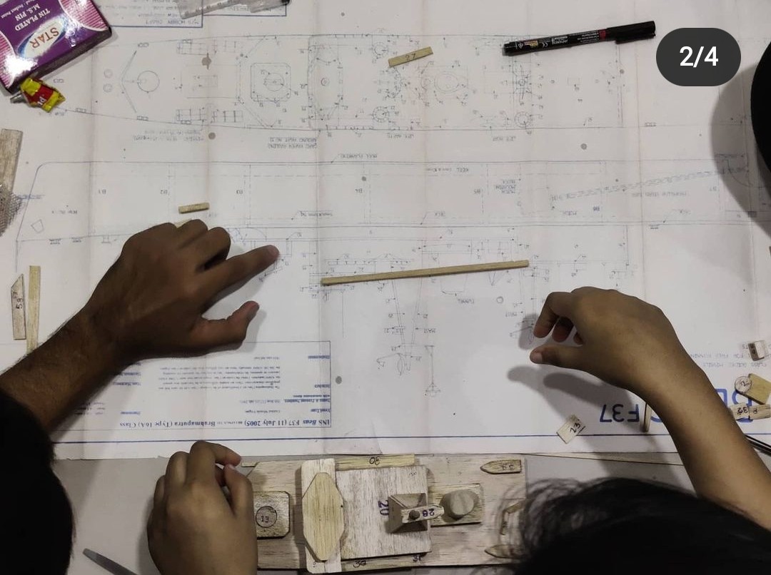 Ship modelling – India NCC