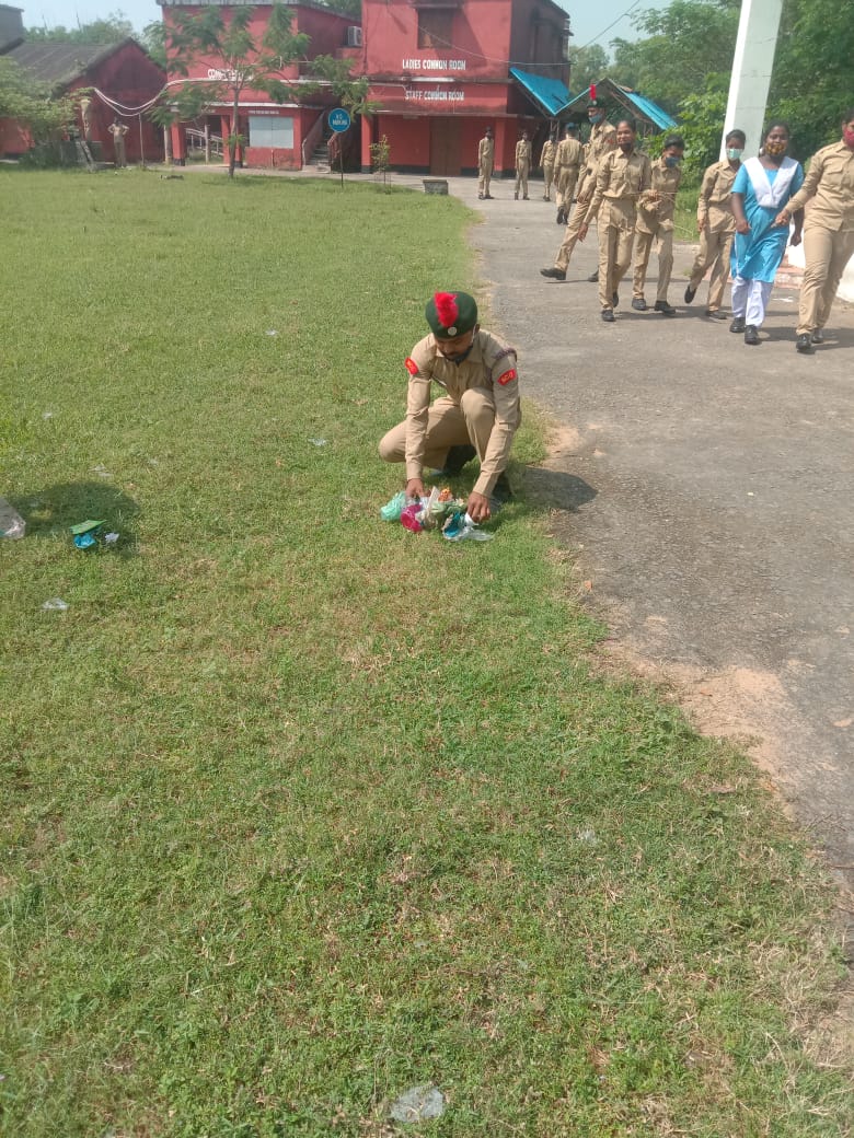 Clean india mission programme – India NCC