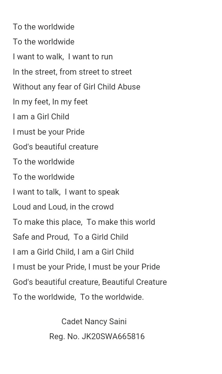 Poems For Girls