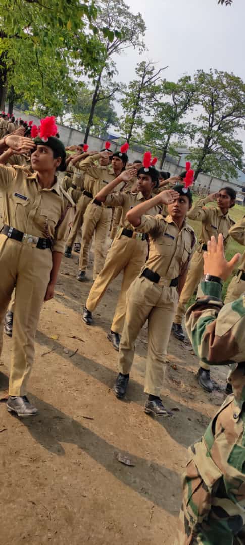 Ncc drill – India NCC