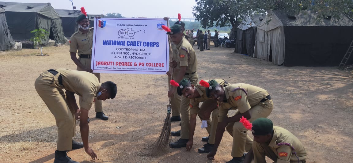 Clean india movement – India NCC