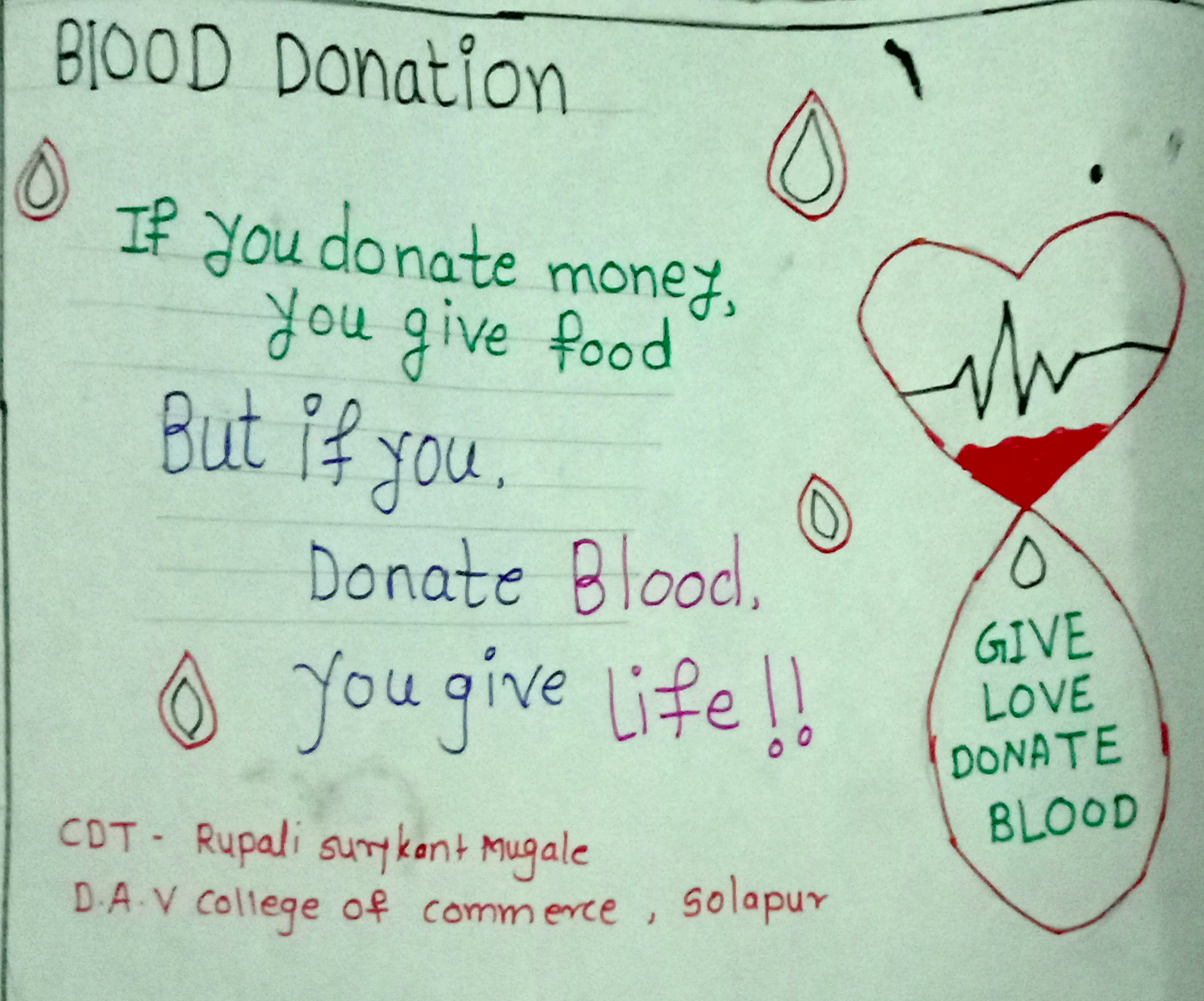 Blood donation – India NCC