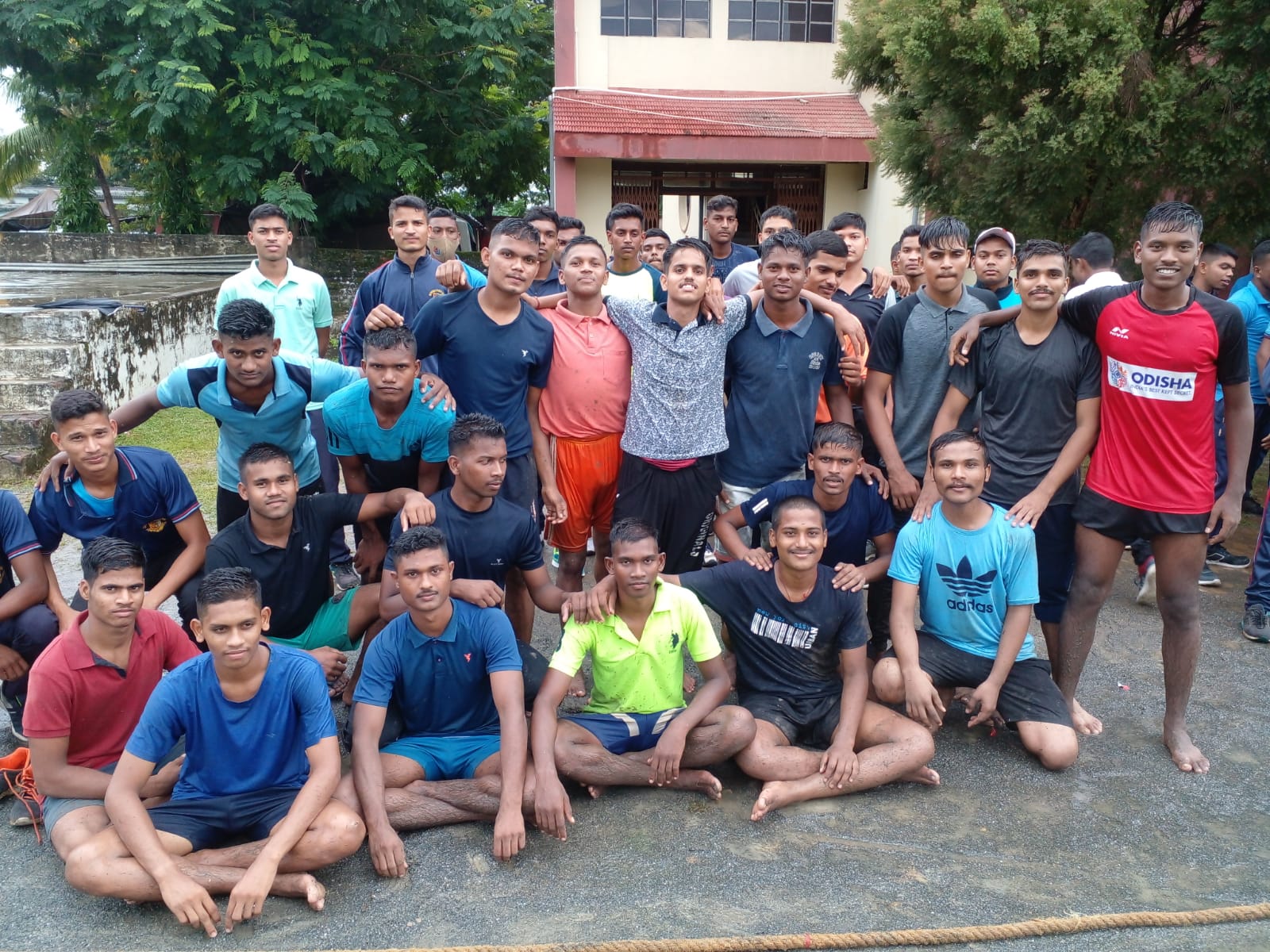 Football Match – India NCC