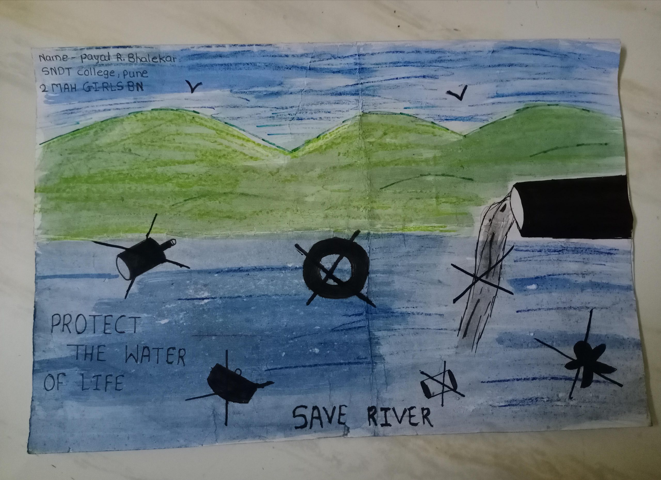 Save river – India NCC