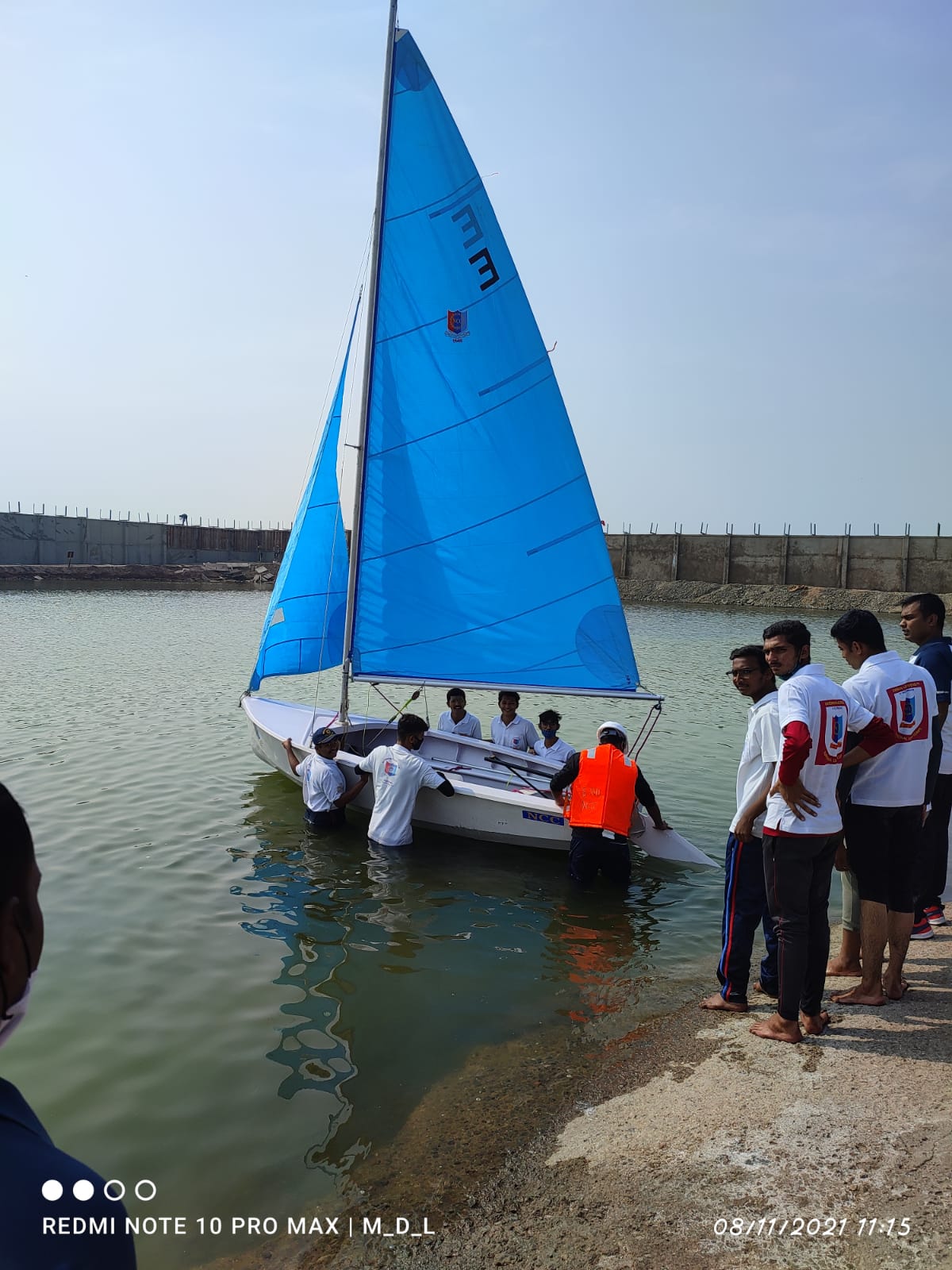 Waterman ship training – India NCC