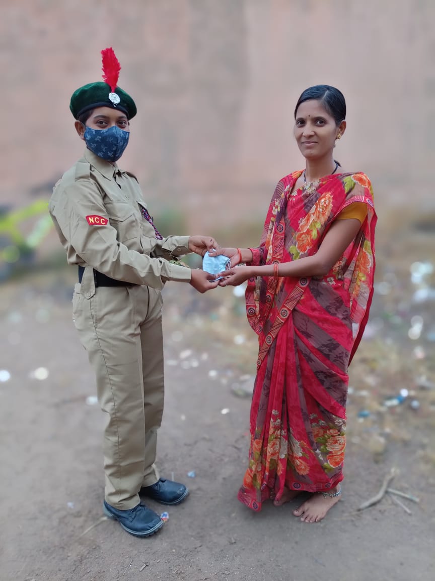 Little bit of help in covid condition – India NCC