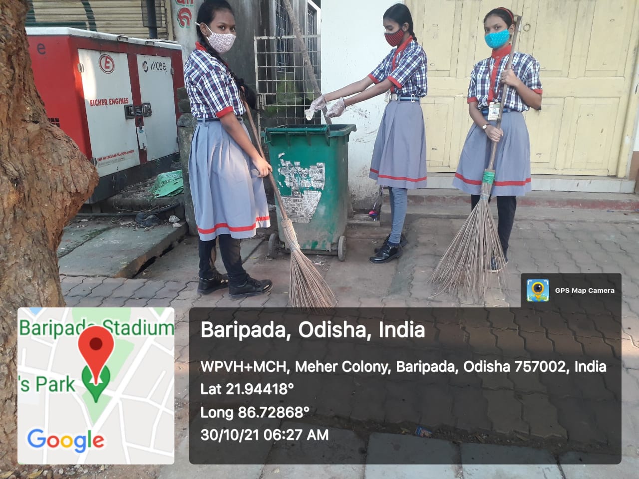 Cleanliness activity – India NCC