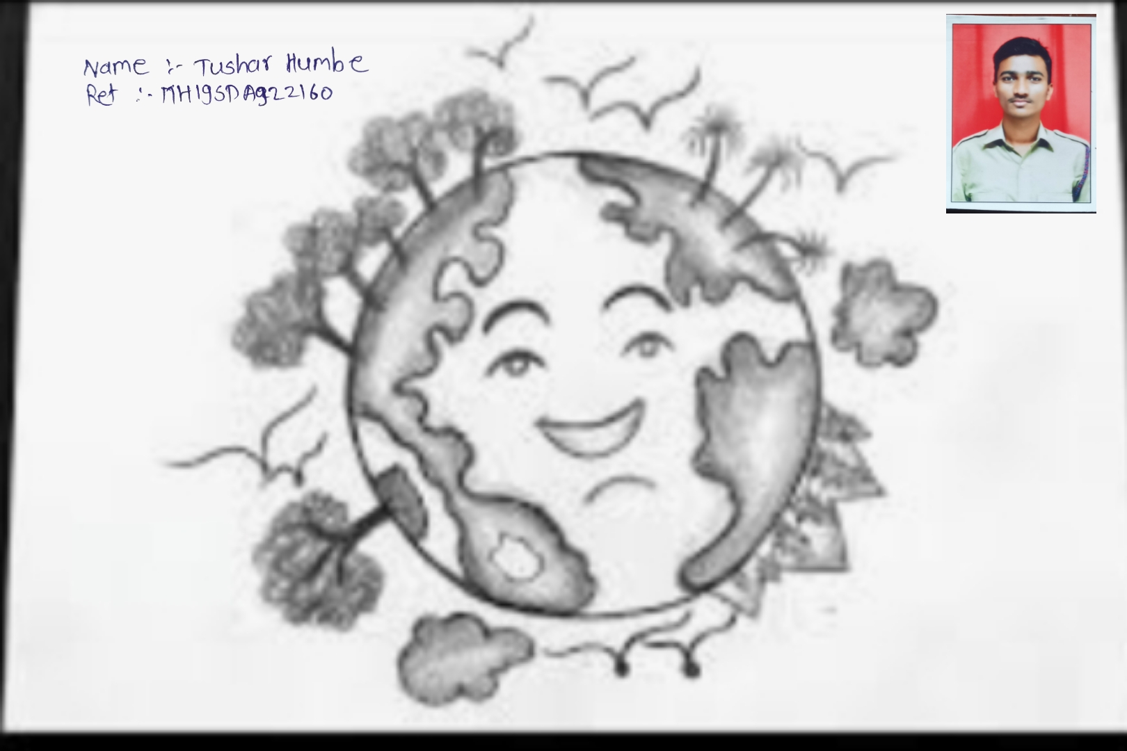 Fast Karuna drawing – India NCC