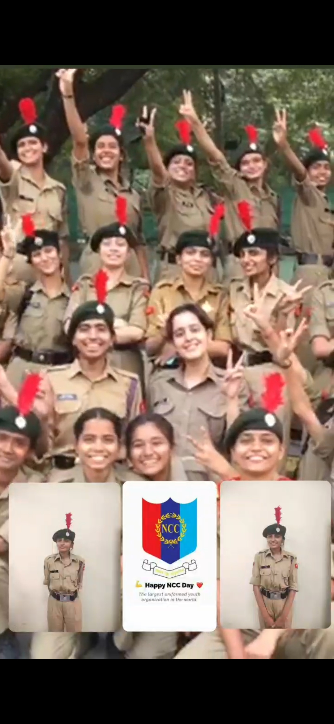 Poster on NCC – India NCC