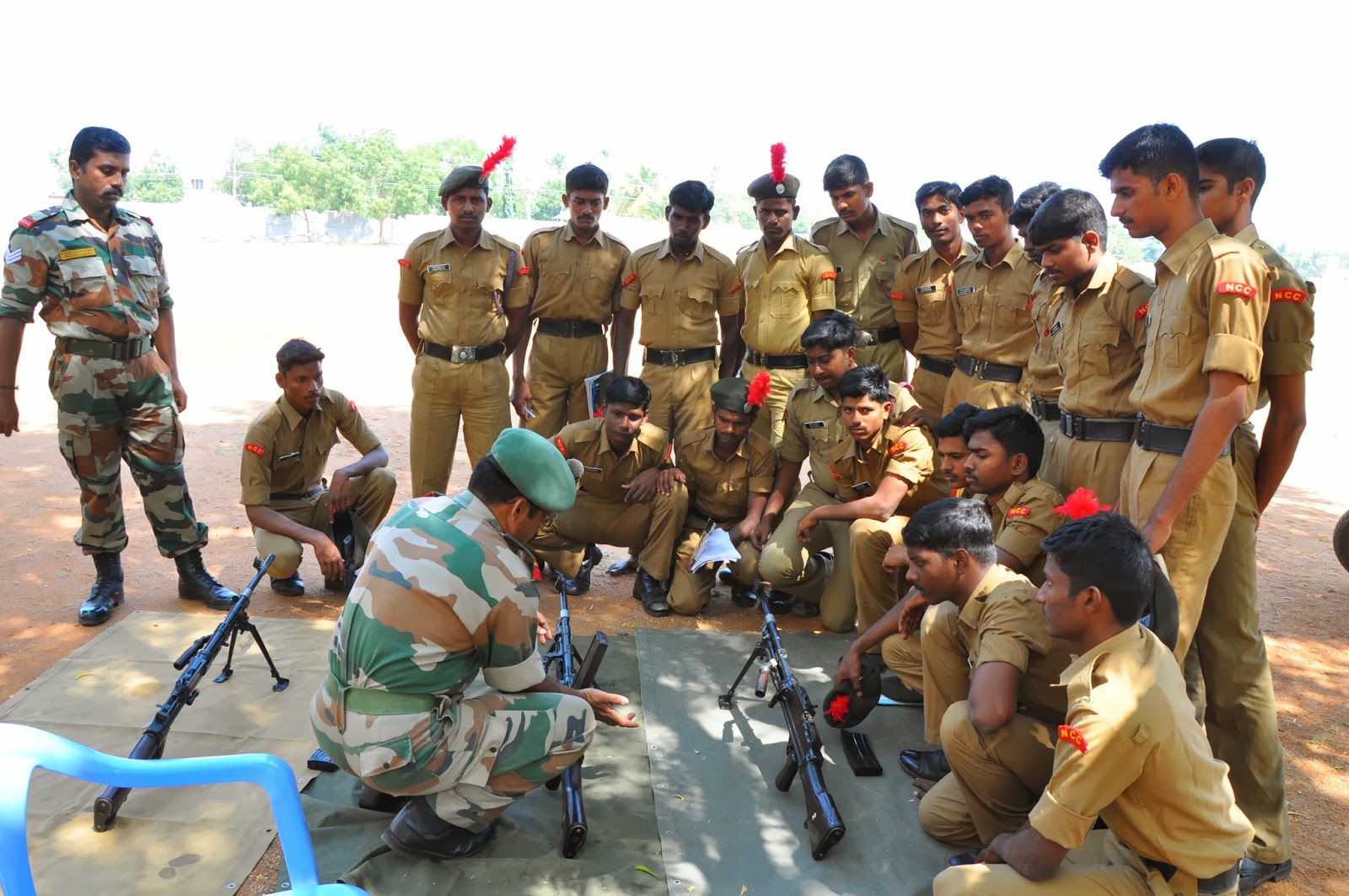 weapons Training – India NCC