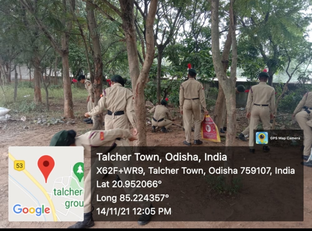 Cleaning program – India NCC