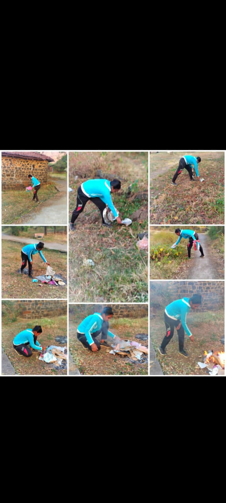 VILLAGE CLEANING – India NCC