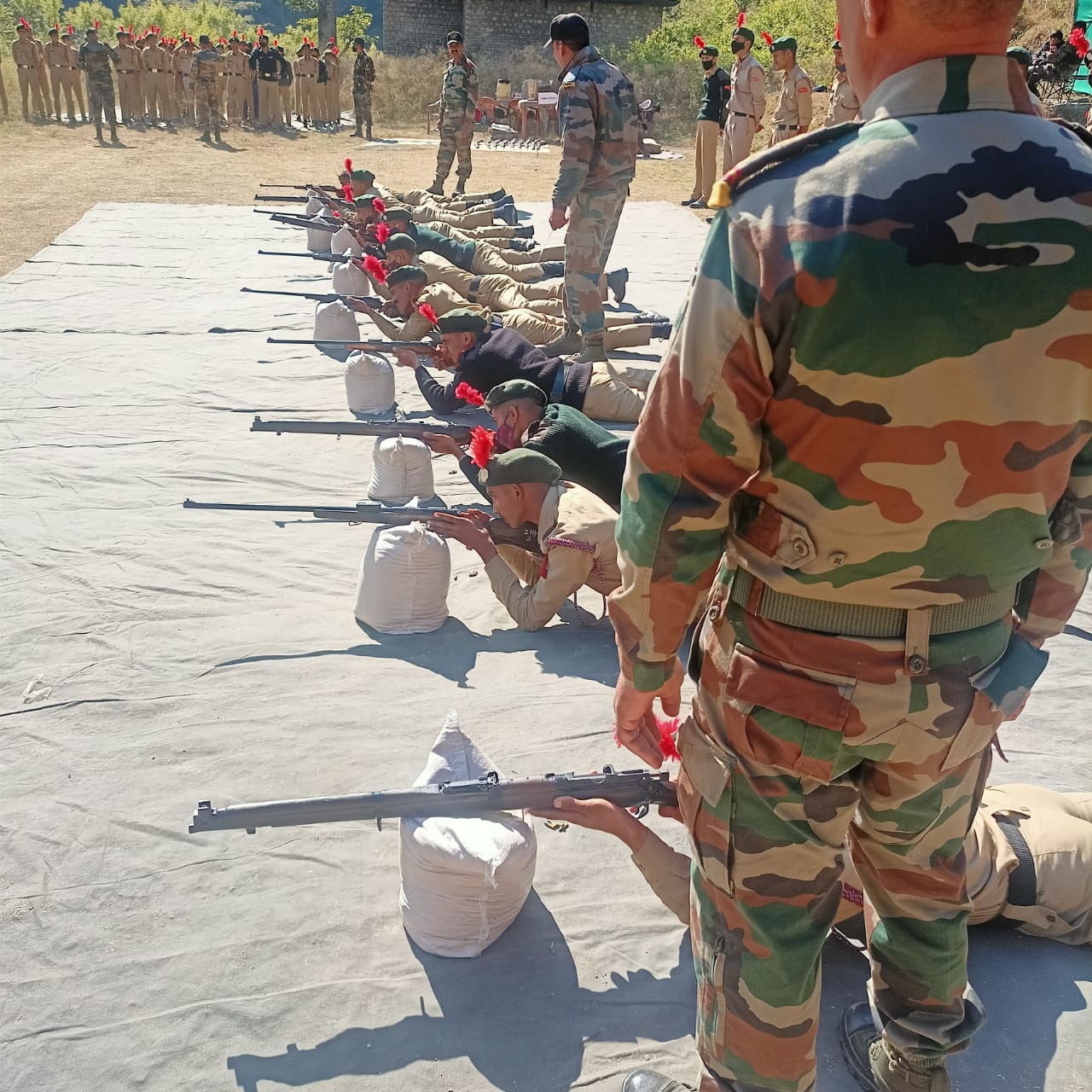 Firing training – India NCC