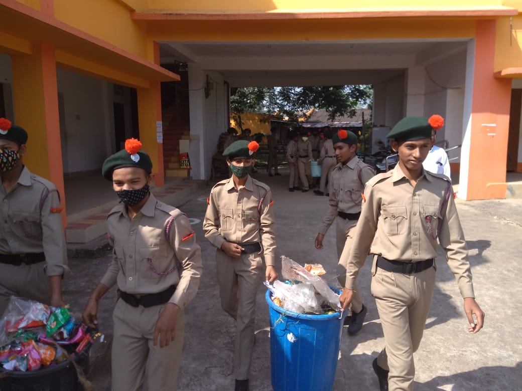 Swacha bharat – India NCC