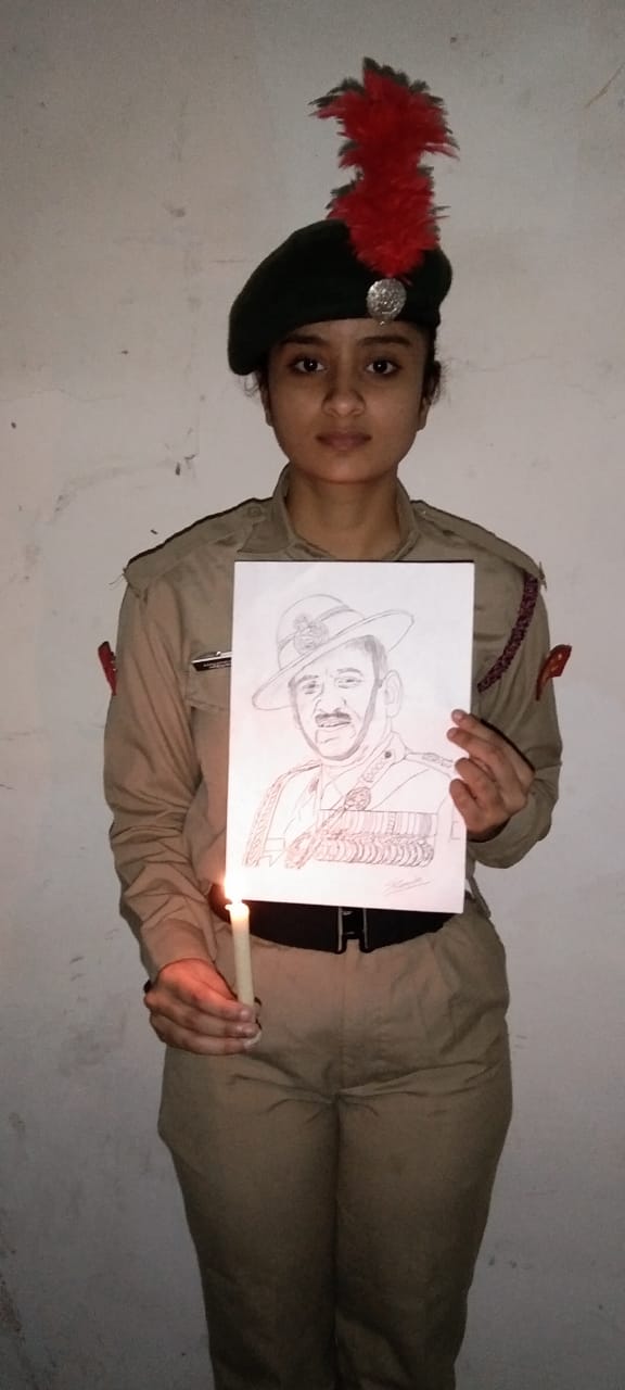Candle march – India NCC