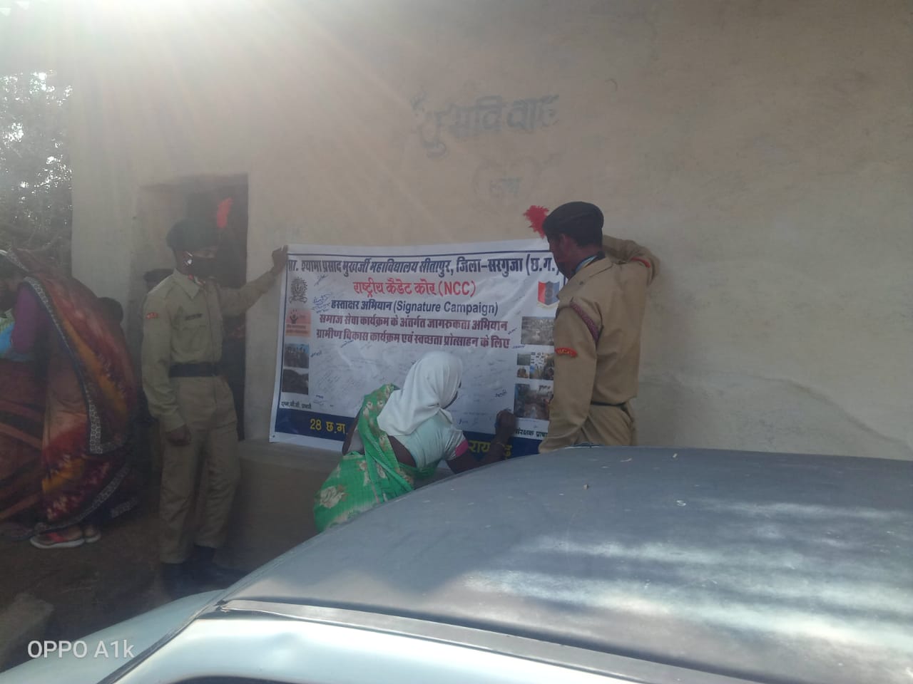 Signature Campaign – India NCC