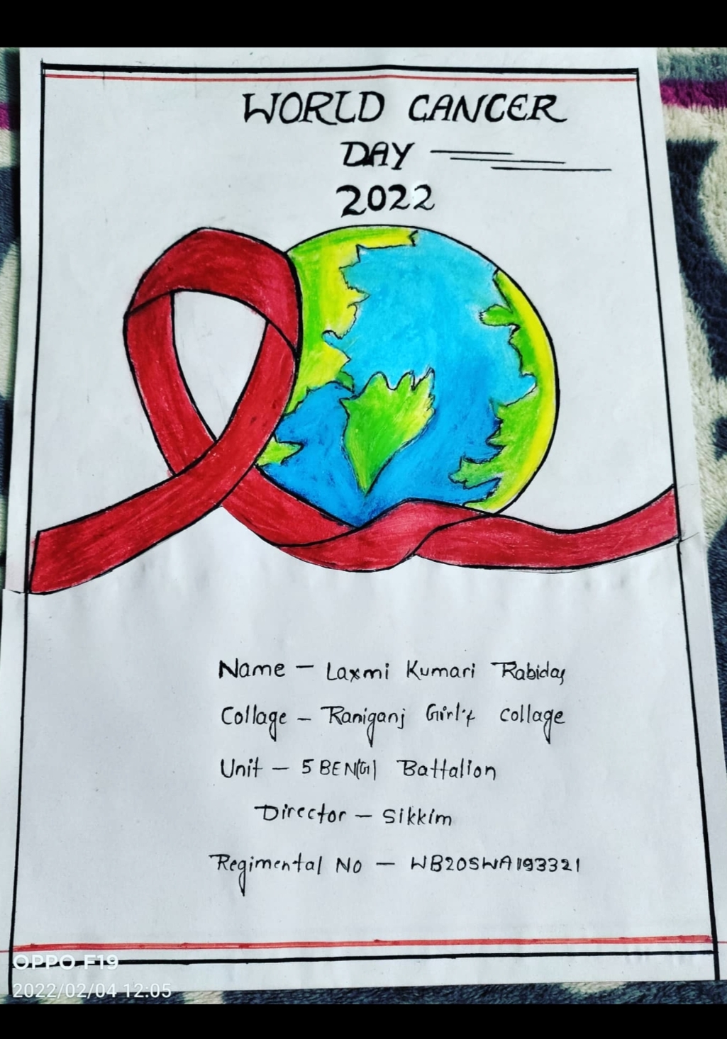 World cancer day – India NCC
