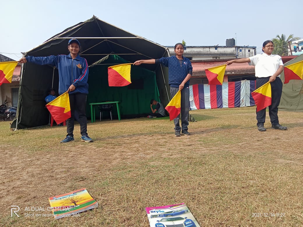 Semaphore Practice India Ncc