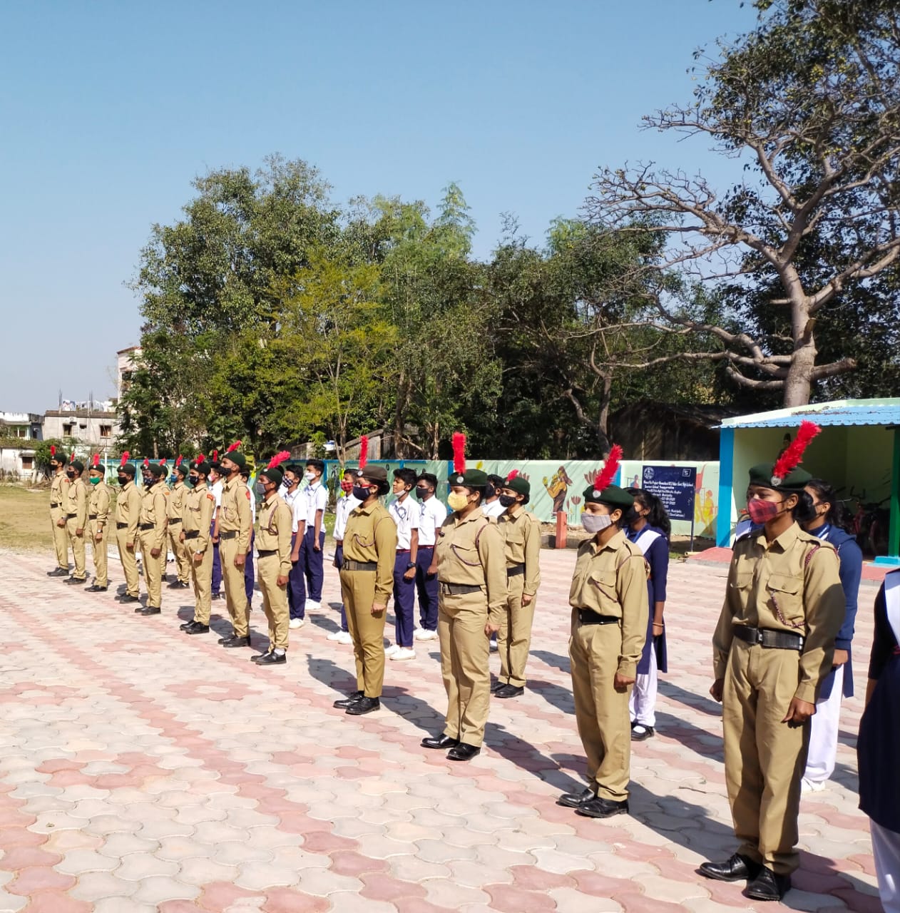 Parade Training – India NCC