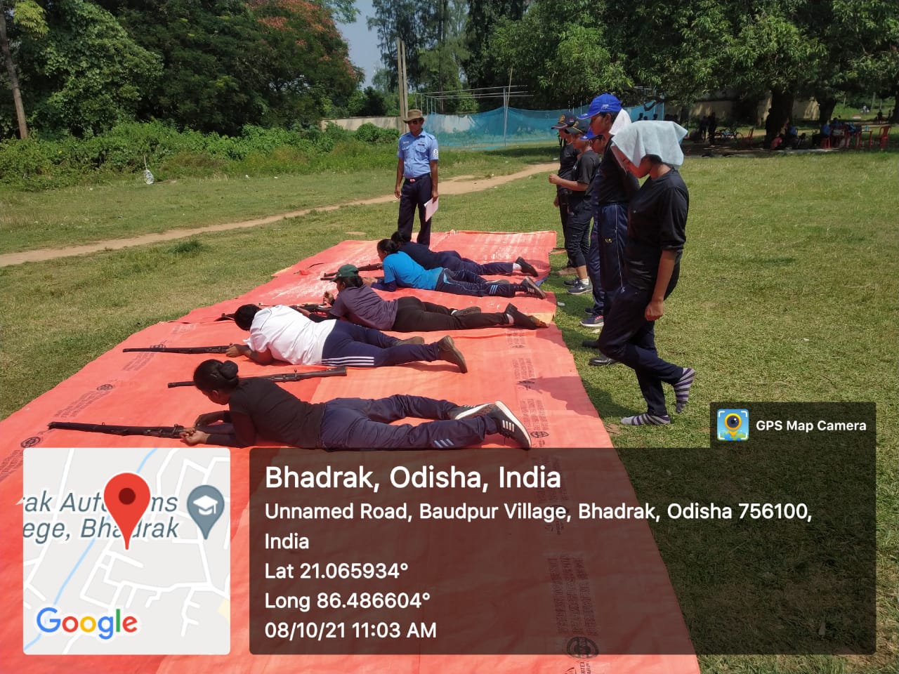 Firing practice – India NCC