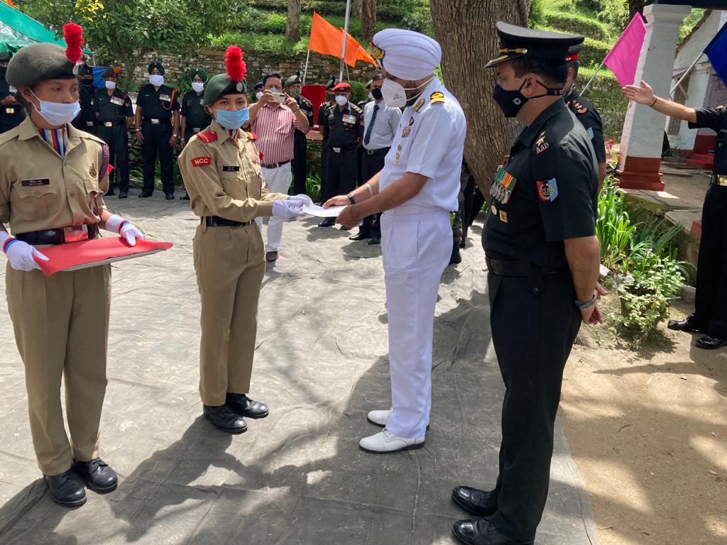 Under officer Neha Sah 24 uk gir DG Commendation Card Group commander ... Under officer Neha Sah 24 uk gir DG Commendation Card Group commander ...